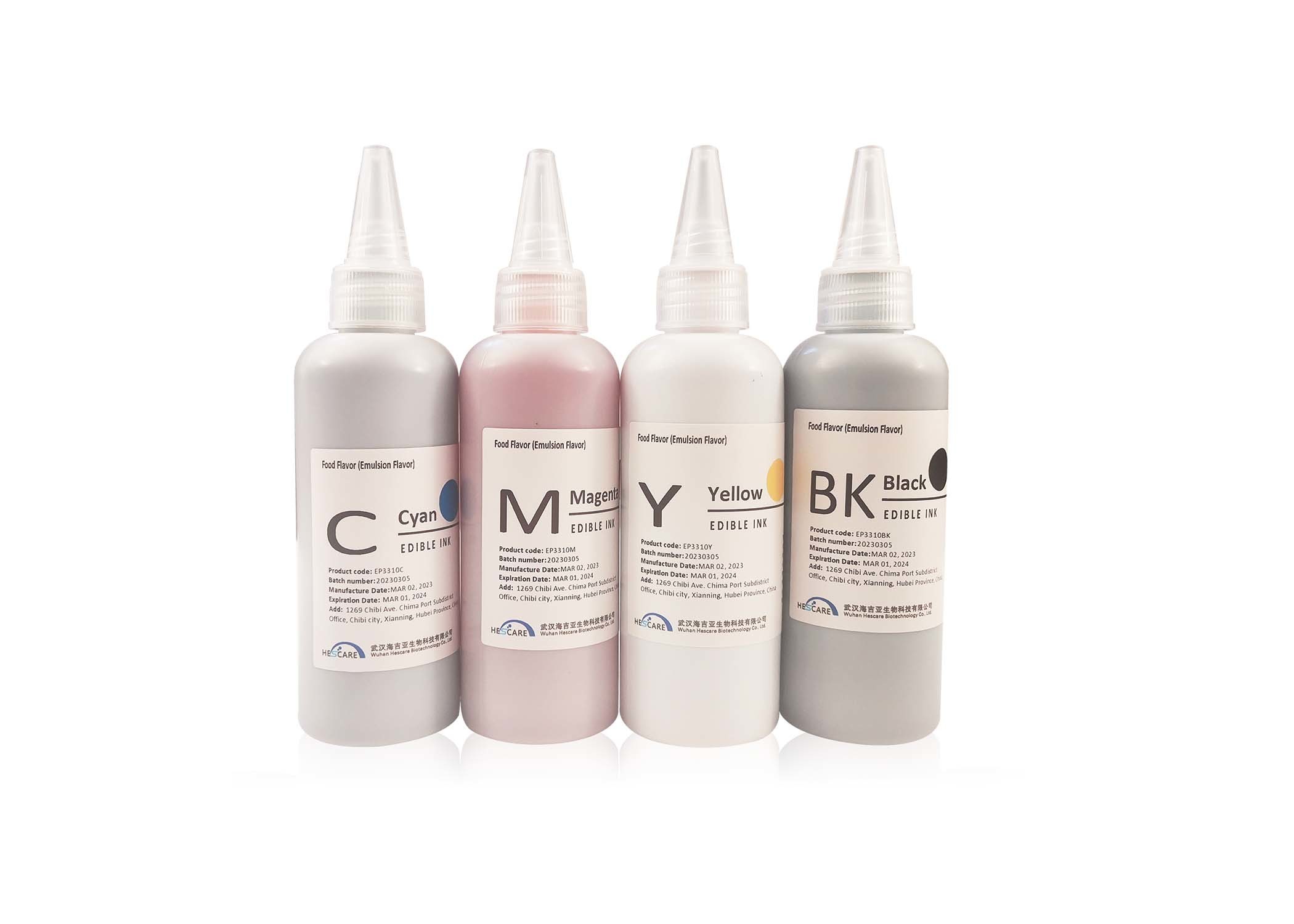 Black Edible Printer Ink 100ml FDA Approved For Wafer Rice Paper