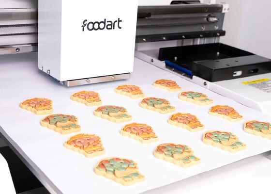 Personalized Desktop Flatbed Food Printer Edible Picture For Bakeries