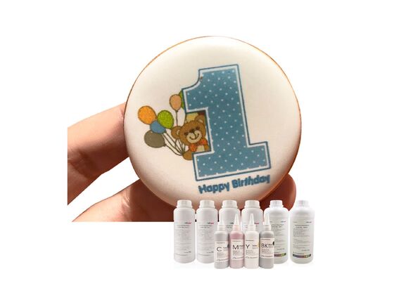 Black Edible Printer Ink 100ml FDA Approved For Wafer Rice Paper